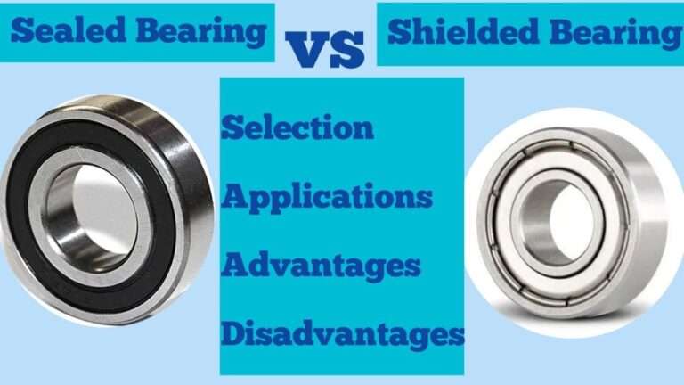 Difference between sealed bearings vs shielded bearings-FHD